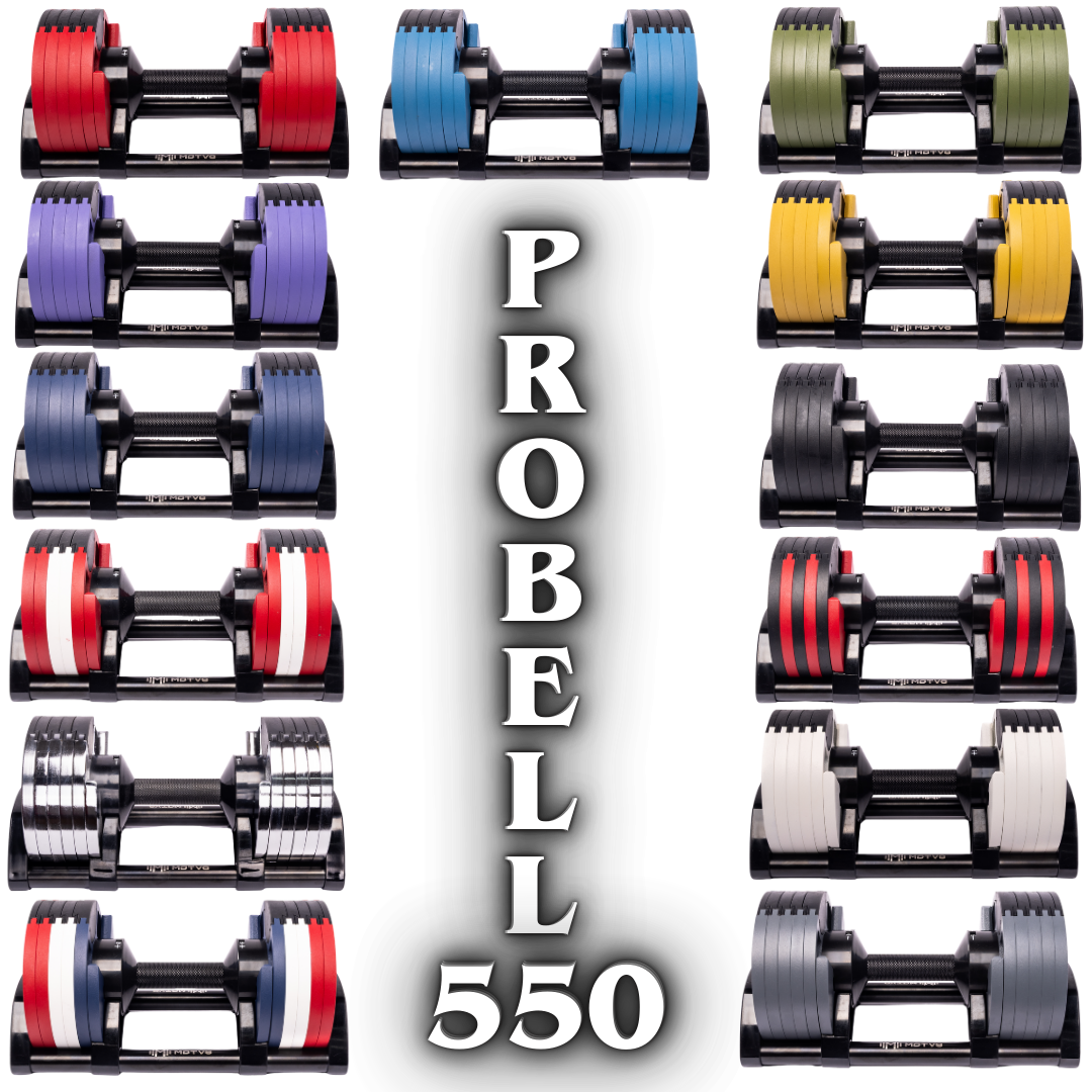 Probell 5-50 Adjustable Dumbbells – Motv8